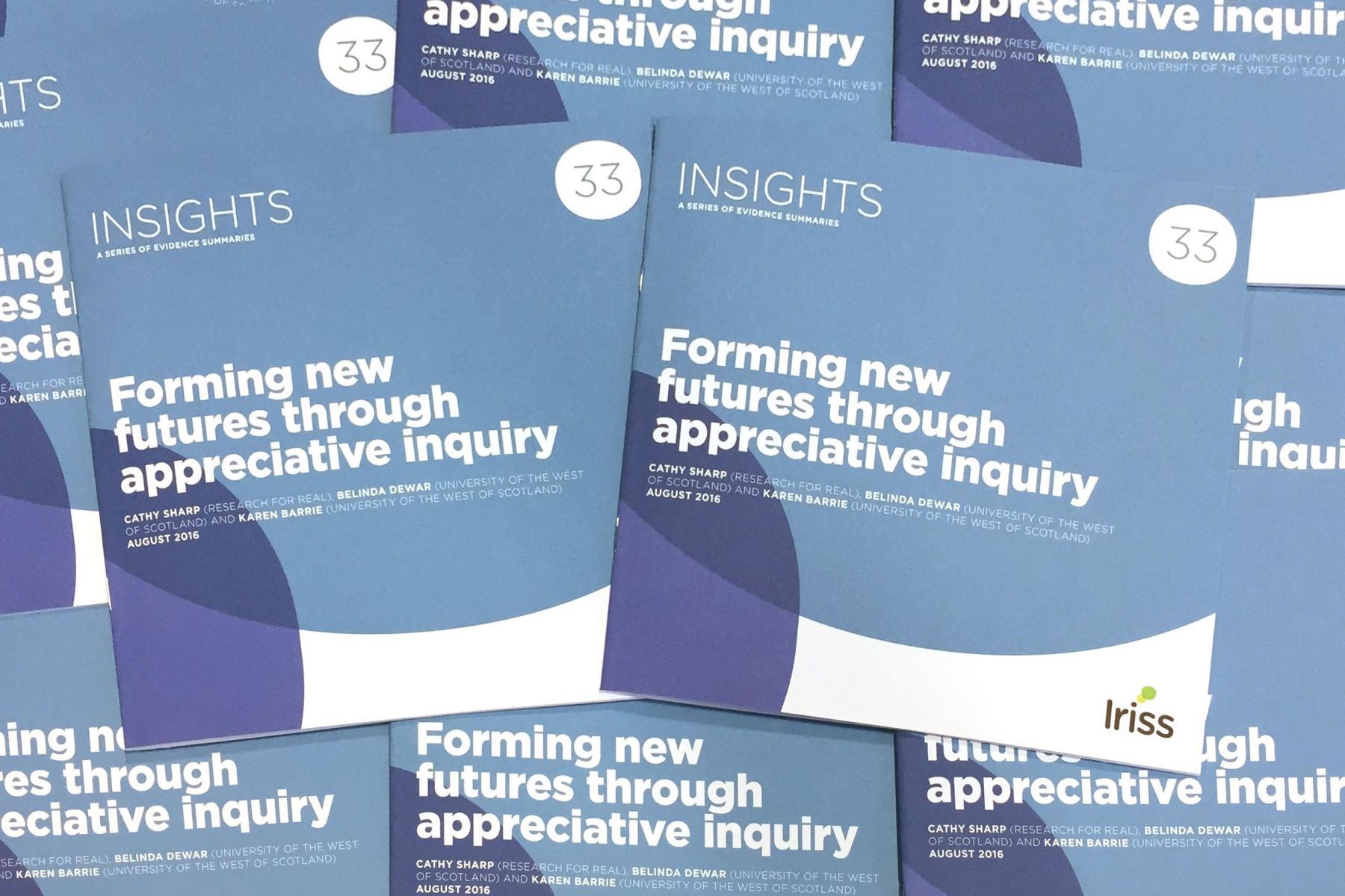 Forming new futures through appreciative inquiry | Iriss